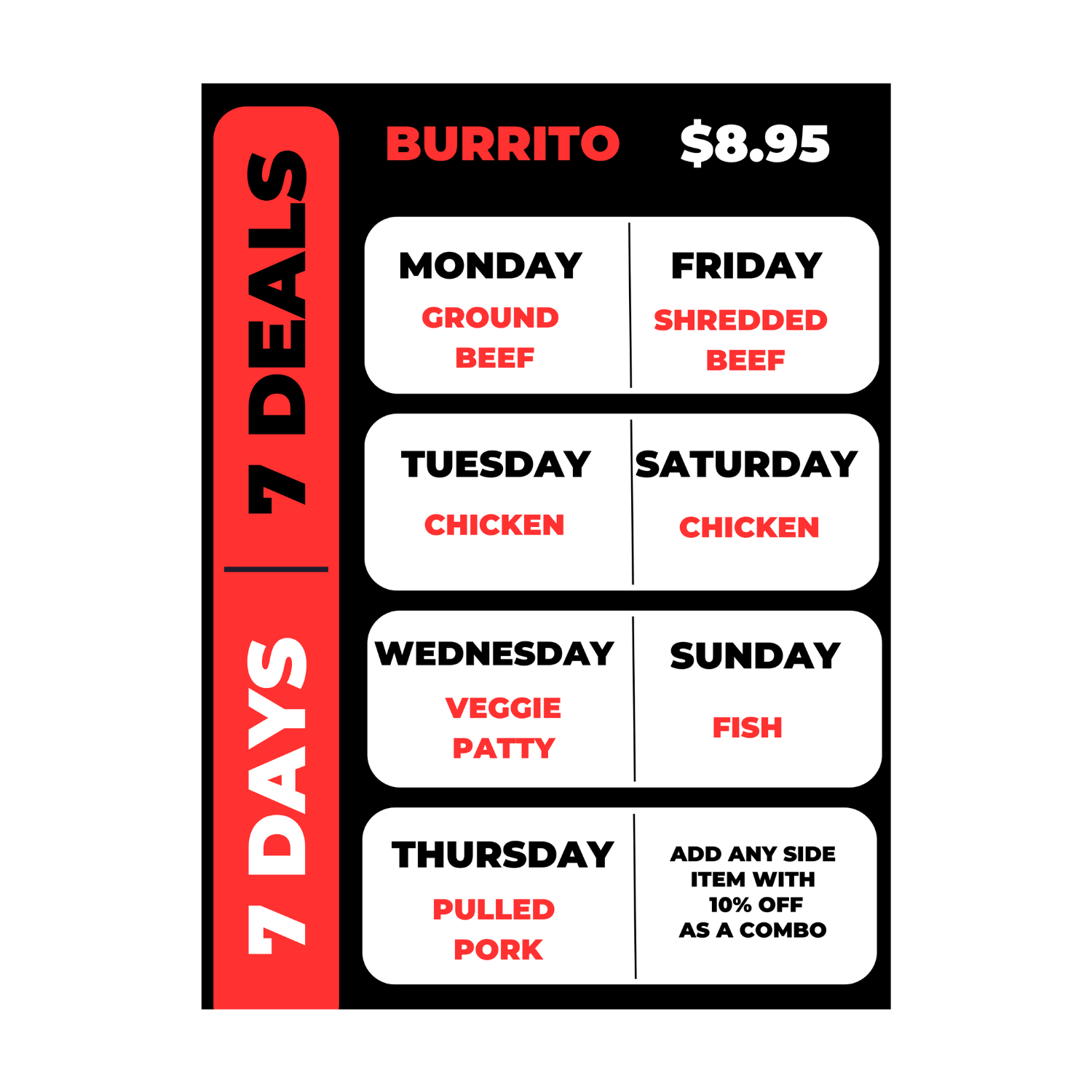 Daily Burrito | Grillies